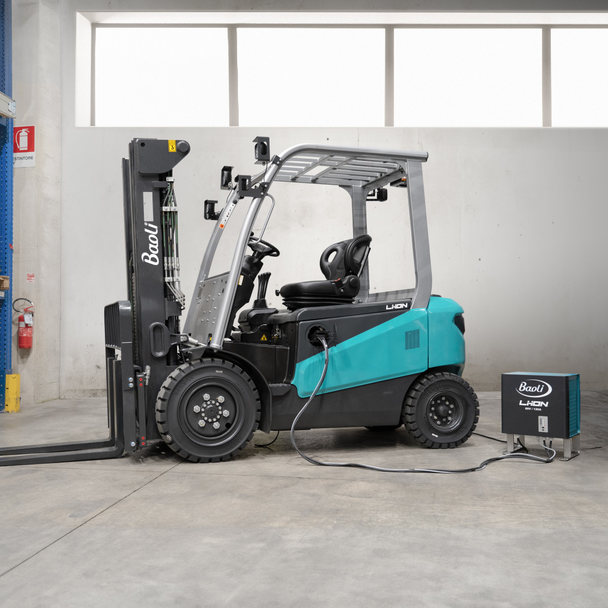 Baoli KBE 2.5 ton Li-Ion eltruck - 4 Hjul - Nordmas.dk